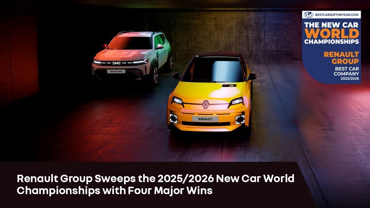 Renault Group Wins Big at 2025/2026 New Car World Championships - Dacia