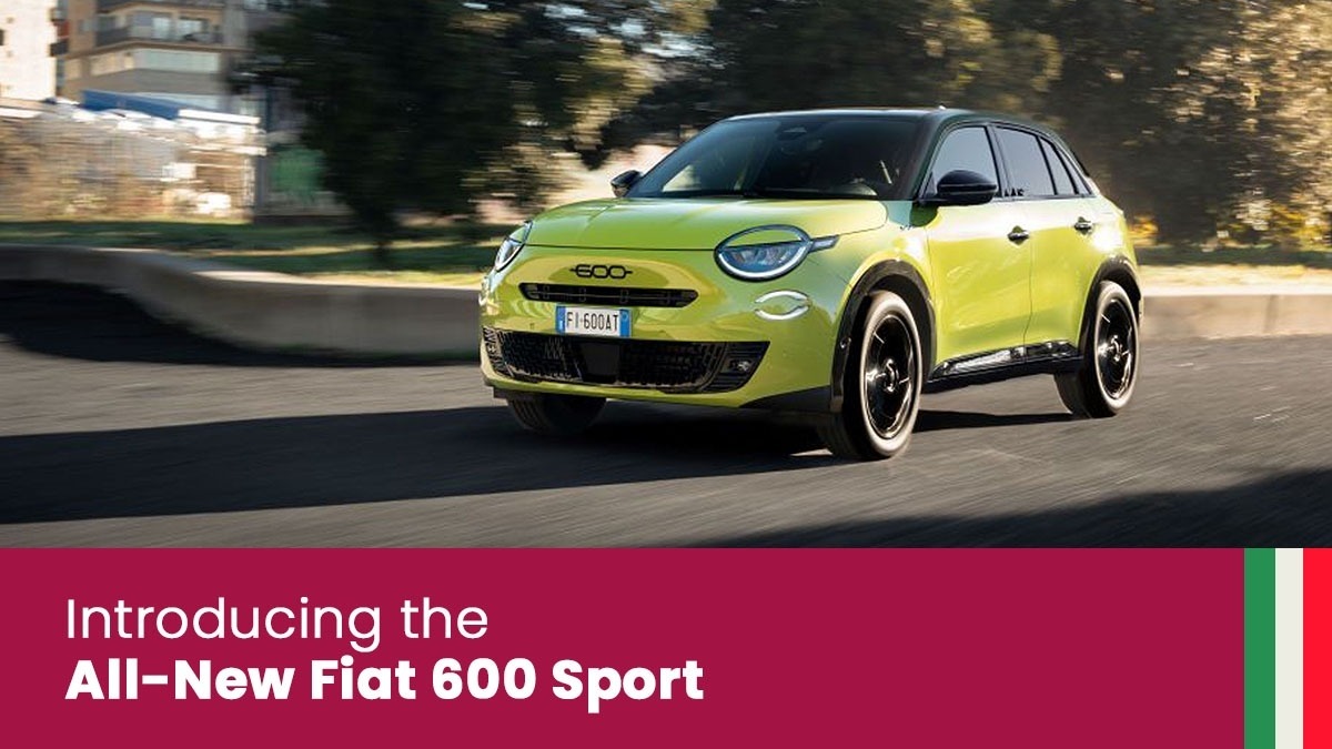 Introducing the All-New Fiat 600 Sport